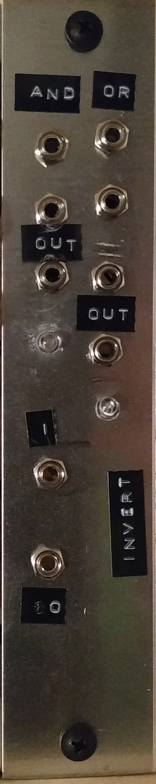 Logic Module – AND OR NOT – knopsl modular